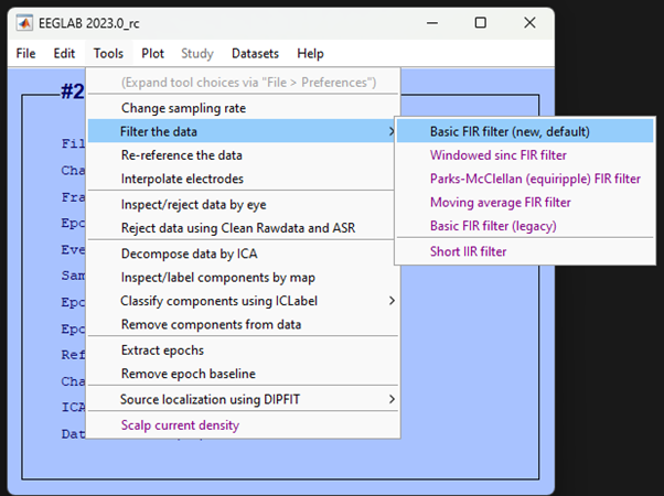 EEG Analysis - Filtering