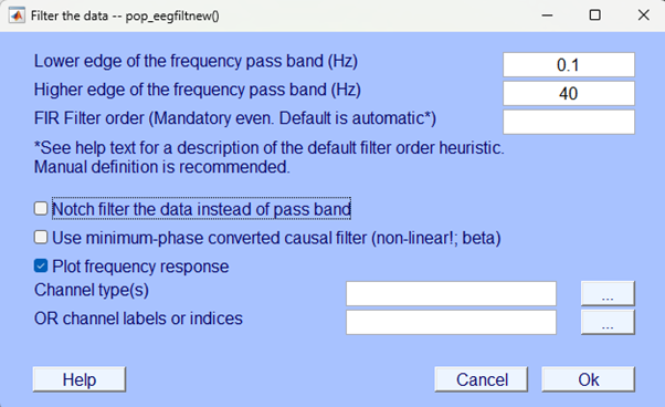 EEG Analysis - Filtering