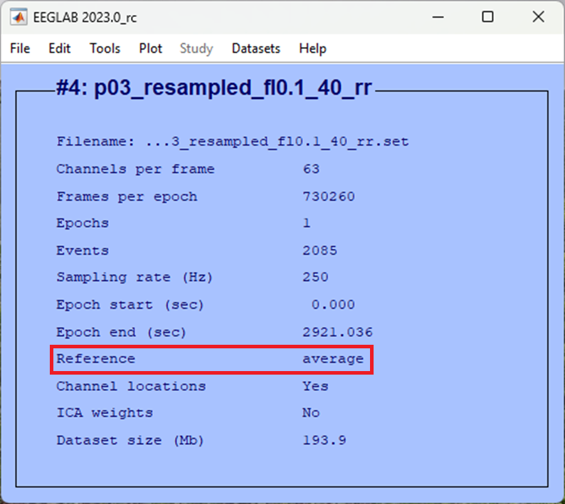 EEG Analysis - Re-reference