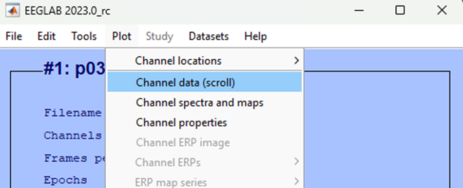 EEG Analysis - Eye-balling Data